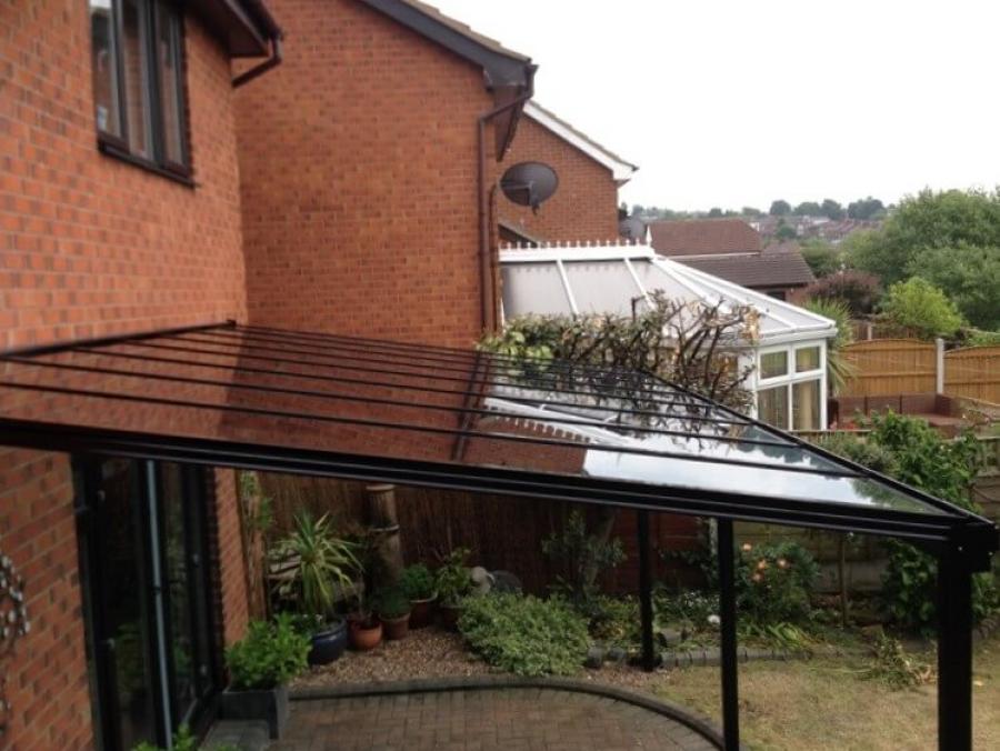 Knightsbridge 6 Wall Mounted Canopy | Ace Shelters