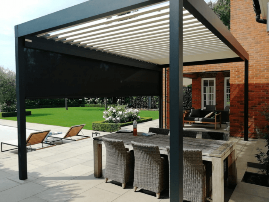 Algarve Louvered Canopy | Ace Shelters