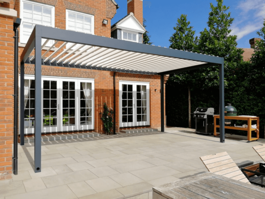 Algarve Louvered Canopy | Ace Shelters